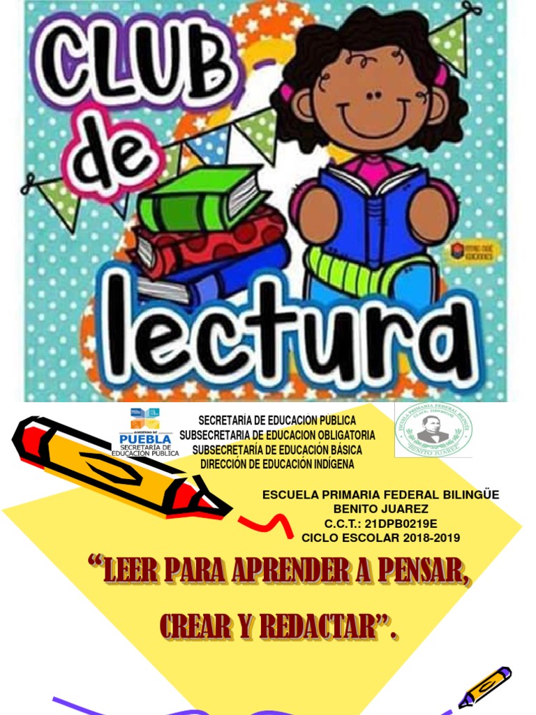 Club de Lectura | Descargar gratis PDF | Aprendizaje | Maestros
