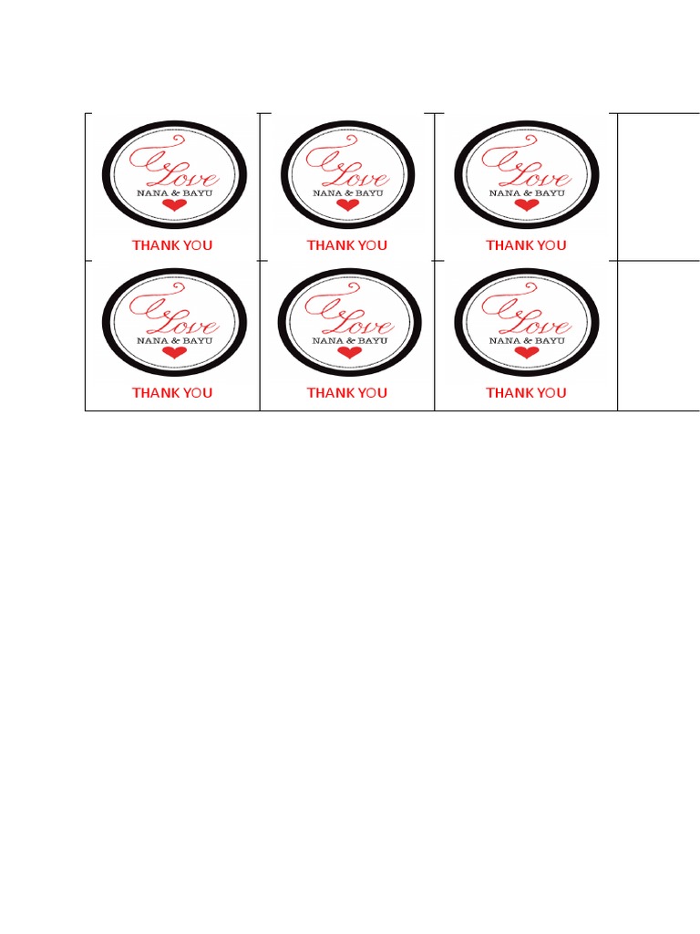 Thank You Thank You Thank You | PDF