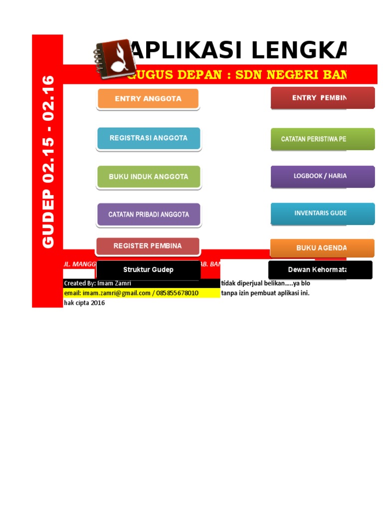 Contoh Administrasi Gudep | PDF