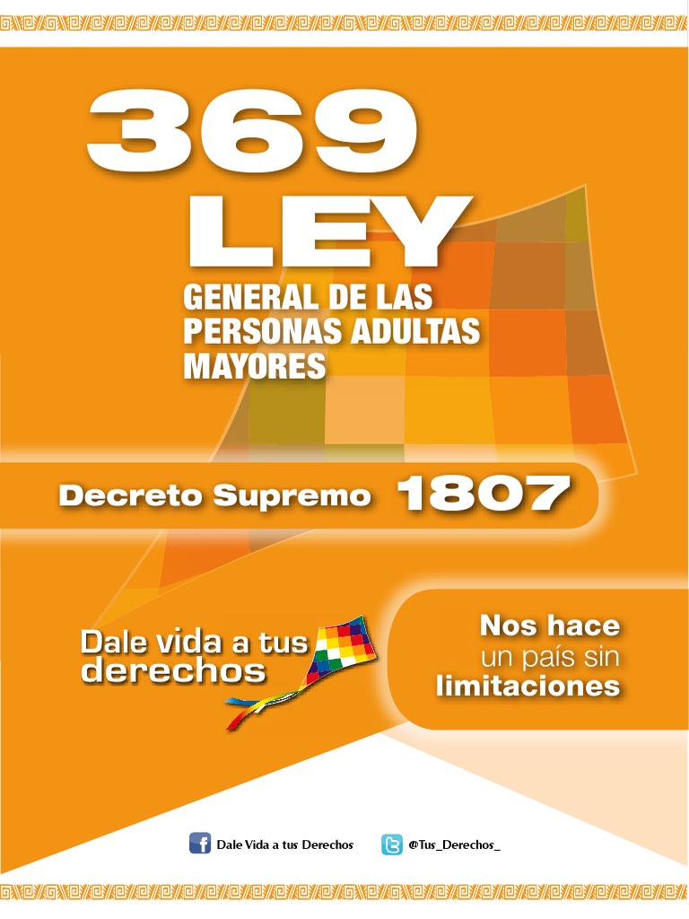 Ley 369 Actualizacion 2018 Web | PDF | Bolivia | Estado (política)