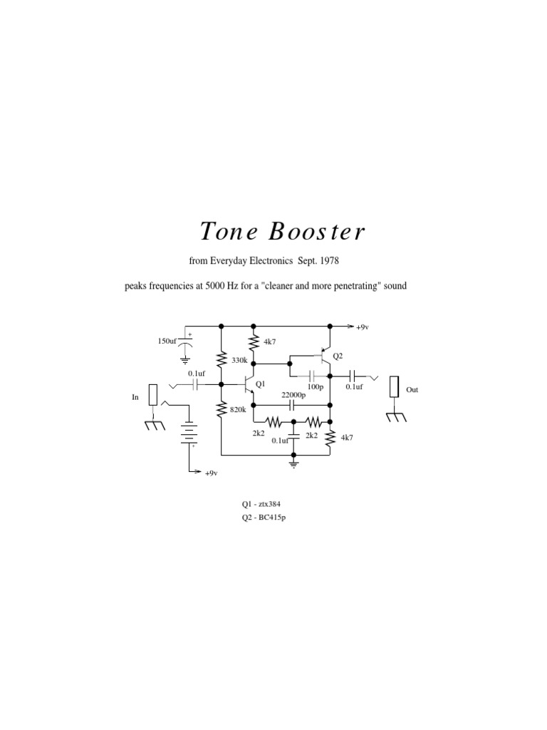Tone Booster PDF | PDF