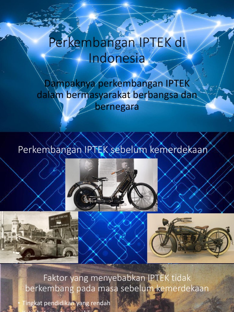 Perkembangan IPTEK Di Indonesia | PDF | Sejarah