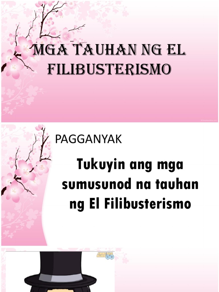 Mga Tauhan NG El Filibusterismo | PDF