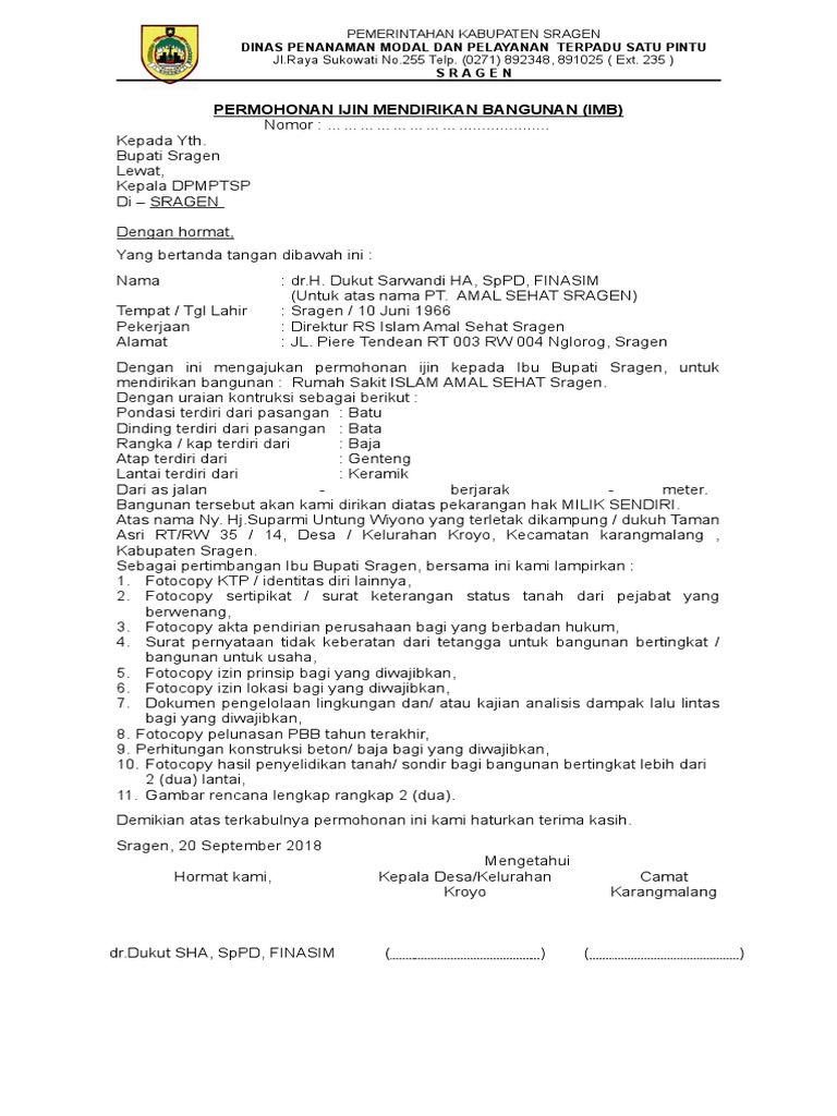 Ijin Imb | PDF