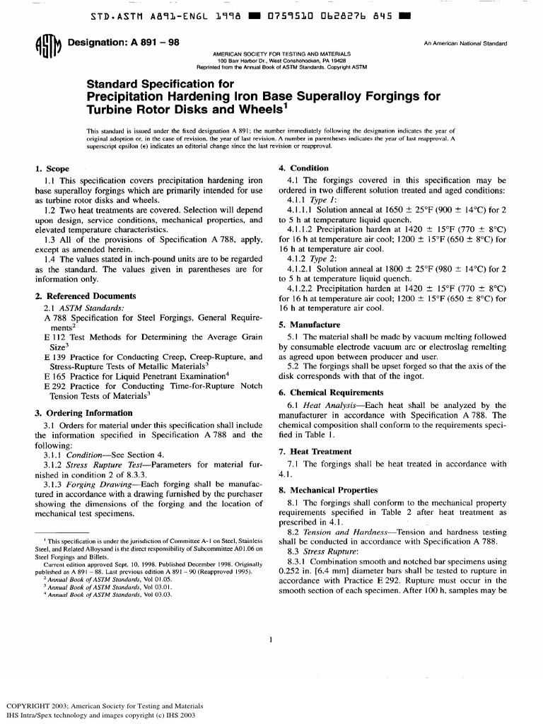 API 5CT Specification For Casing and Tubing - Pipes and Tubes | PDF