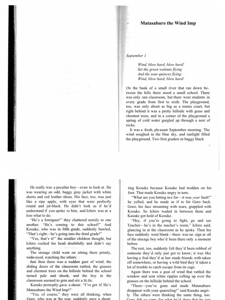 Matasaburo The Wind Imp | PDF | Sky | Nature