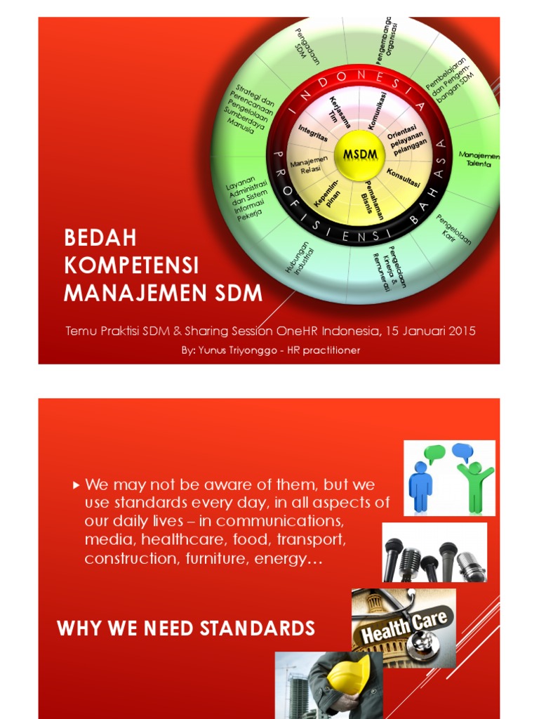 Bedah Kompetensi Manajemen SDM - One HR Presentation | PDF