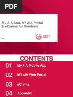 My AIA Customer Portal Registration Guide | PDF | Password | Identity ...