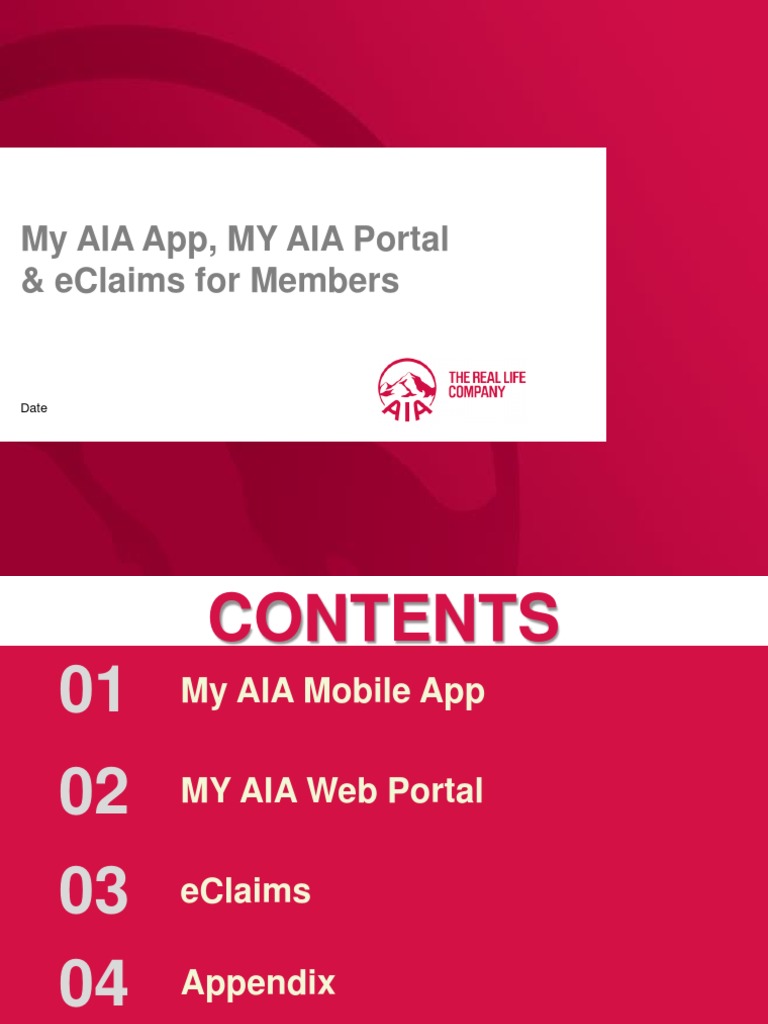 1 My AIA App and EClaims Handbook GENERAL en v2 Feb 7 | PDF | Ios ...