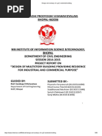 Design of Single Storey RCC Framed Building PDF | PDF | Beam (Structure ...