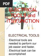 List of 25 Essential Electrician Tools | PDF | Electrical Connector ...