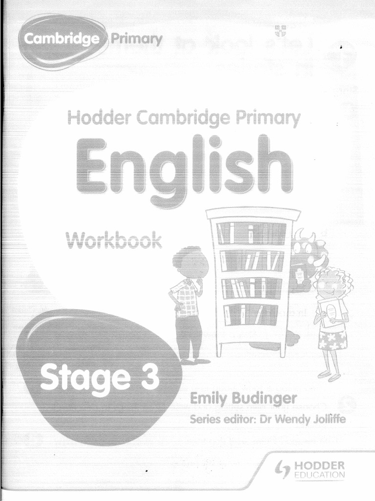 Hodder English Work Book 3 Emily Budinger PDF | PDF