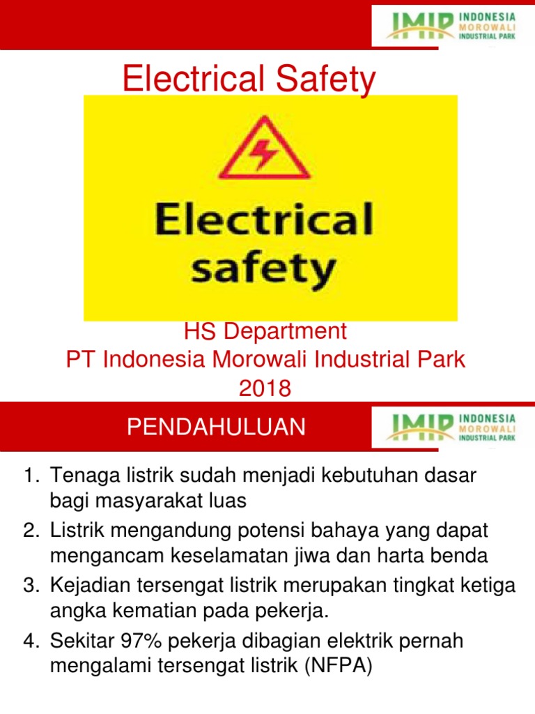 Electrical Safety Training | PDF