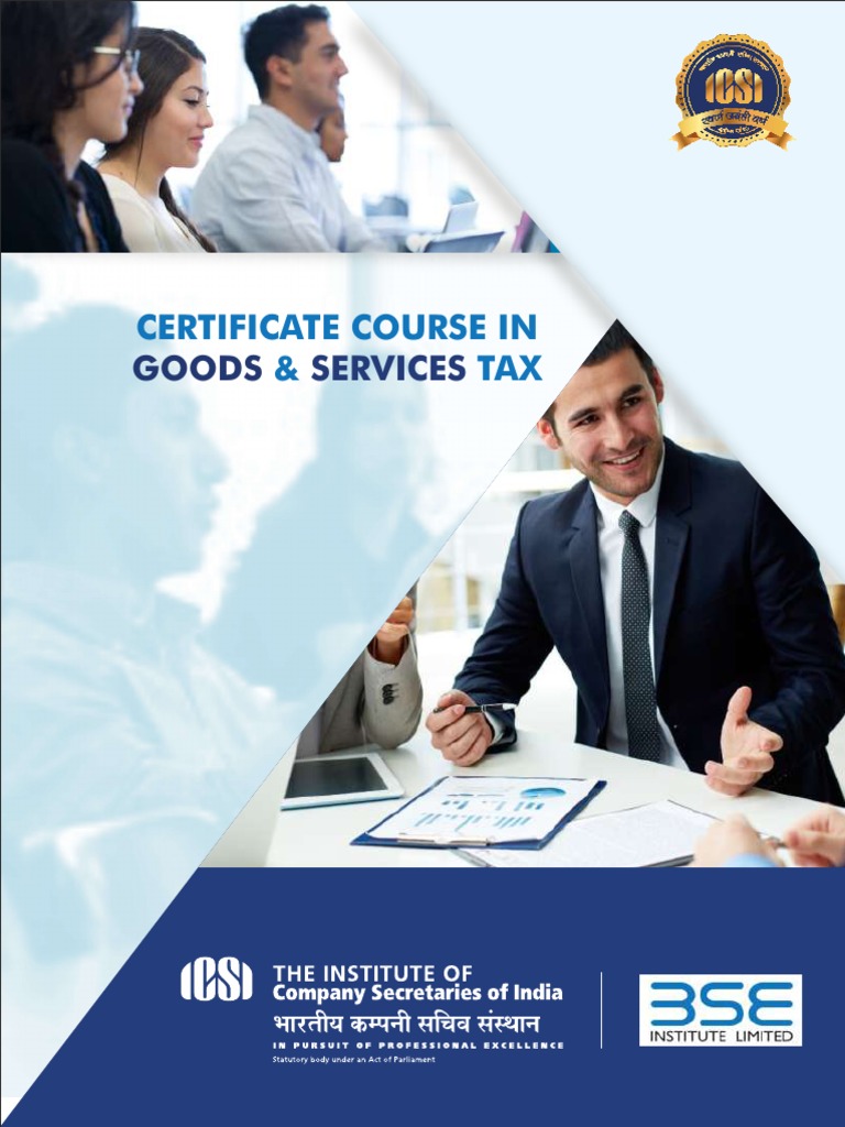 GST Certificate Course for Company Secretaries | PDF | Taxes | Economies