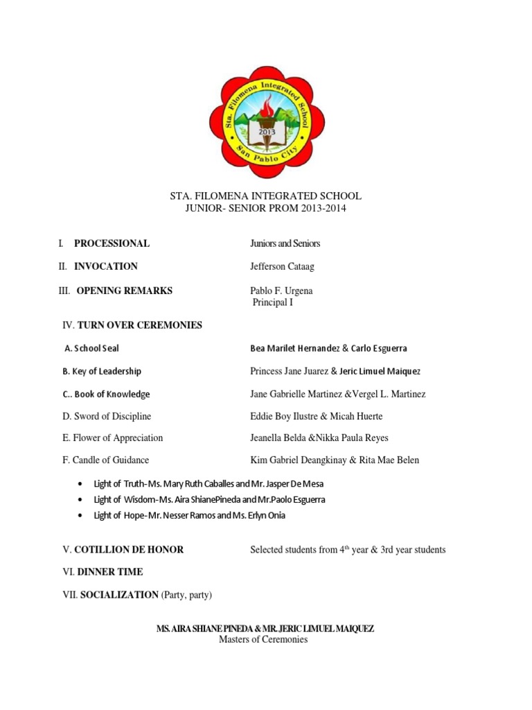 JS Prom | PDF | Prayer