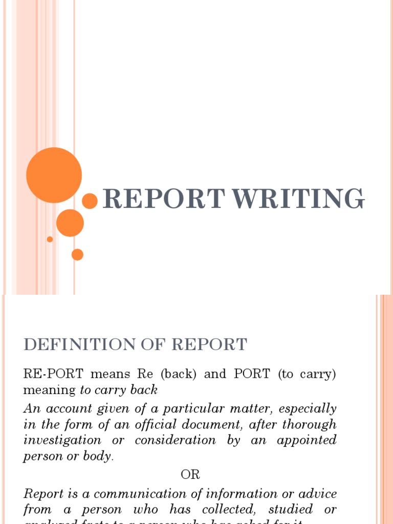 Report Writing | PDF | Information | Epistemology