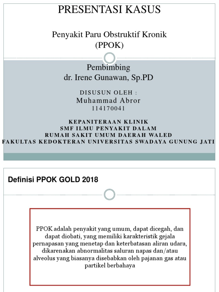 Ppok Baru Gold 2018 | PDF