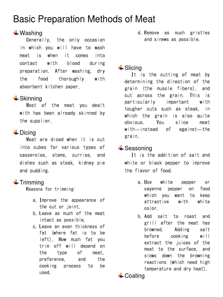 Tle | PDF | Beef | Meat