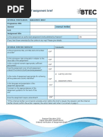 Btec Centre Guide For The Lead Internal Verifier | PDF | Authentication | Standardization