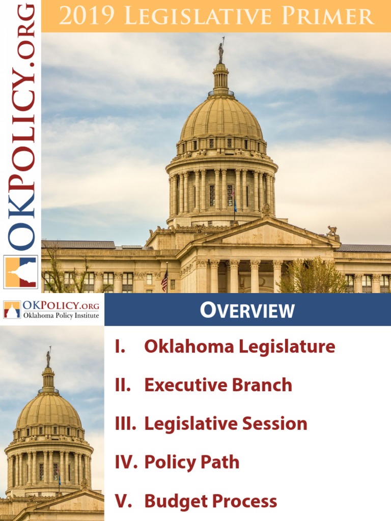 2019 Oklahoma Legislative Primer | PDF | Veto | Bill (Law)