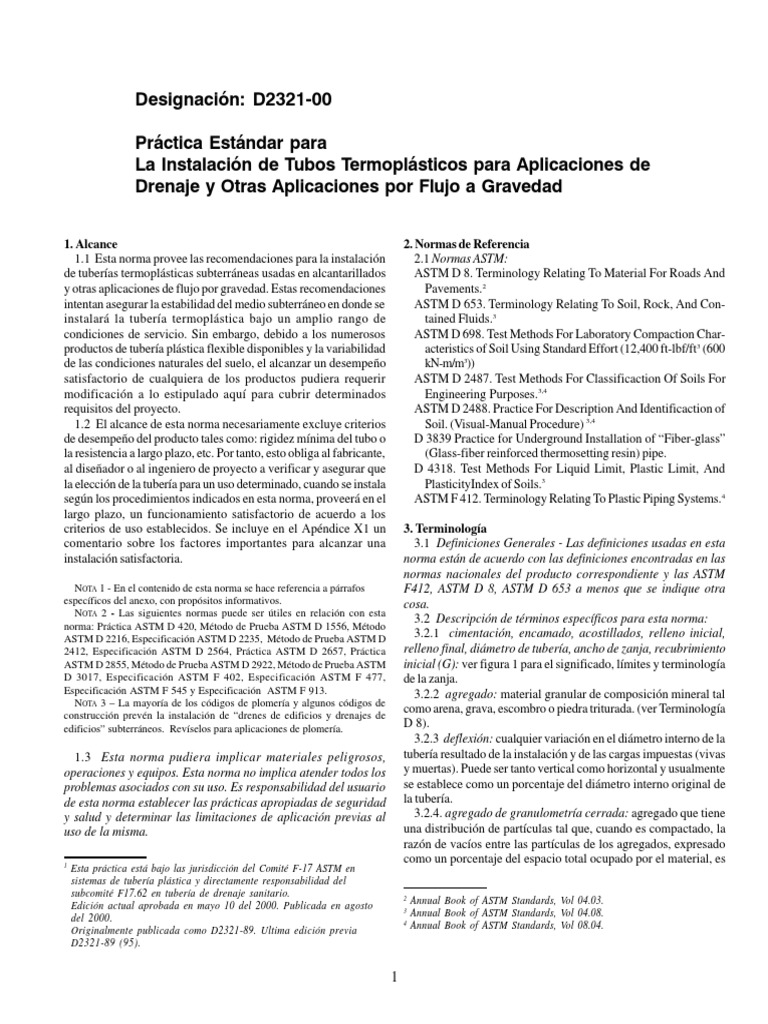 Astm D2321 PDF | PDF