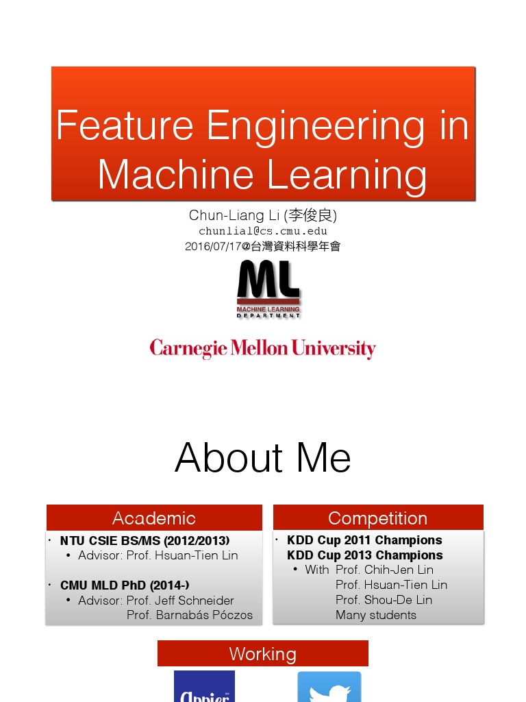 Feature Engineering Handout | PDF | Deep Learning | Principal Component ...