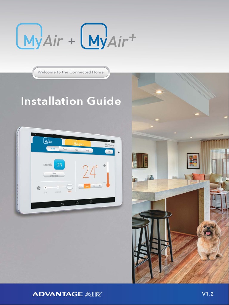 MyAir Installation Manual V1.2 | PDF | Switch | Electrical Connector