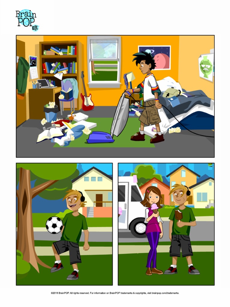 Image Prompt-Verb Tense Practice | PDF