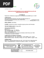 Bula Decis - 200 - SC | PDF | Embalagem e rotulagem | Inseticida