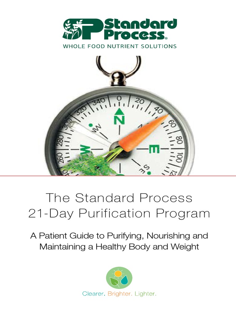 The Standard Process 21-Day Purification Program | PDF | Dietary ...