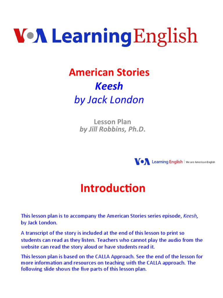 The Story of Keesh | PDF | Eskimo | English As A Second Or Foreign Language