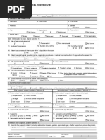 National Police Service Medical Examination Report (P3) : of Form Free ...