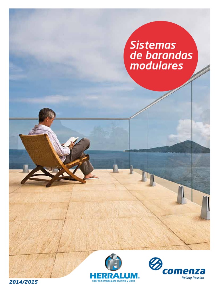 Catálogo de Sistemas de Barandillas Comenza | PDF | Tornillo | Materiales