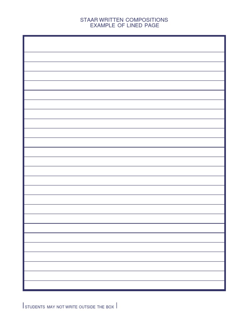 Lined Paper | PDF