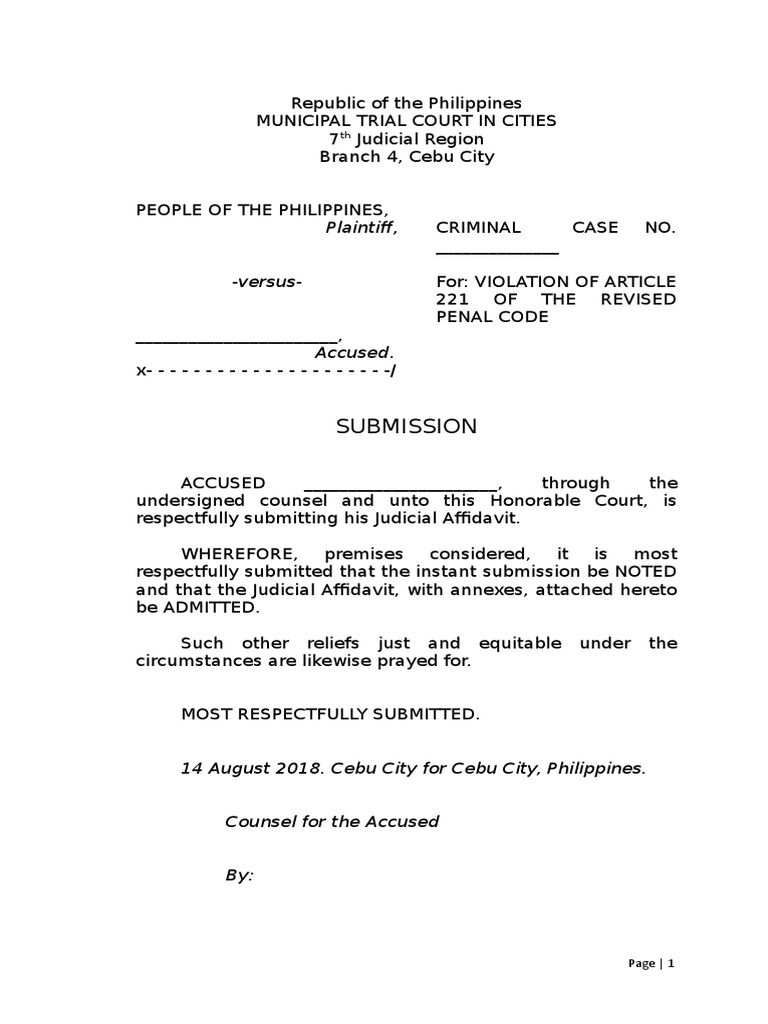 Submission Draft | PDF