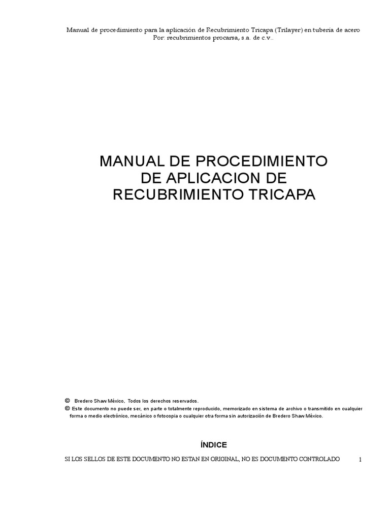 NACE RP0274 98 Inspeccion de Revestimiento de Tuberias Espanol | PDF | Revestimiento | Aluminio
