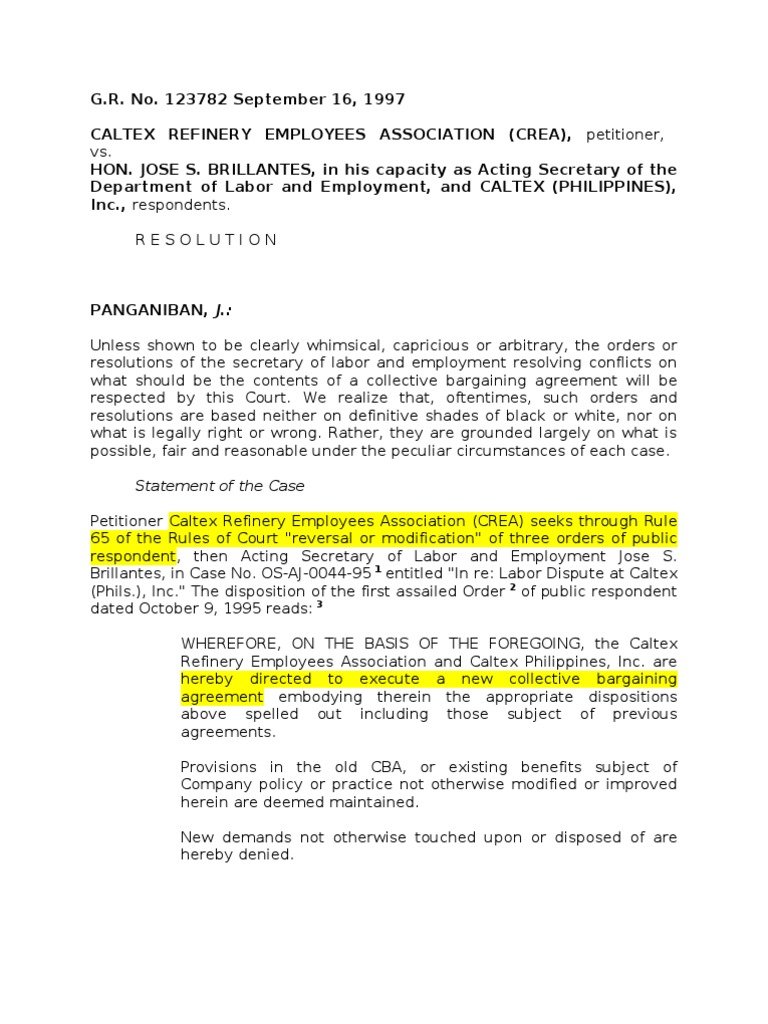 Caltex v. Brillantes | PDF | Arbitration | Certiorari