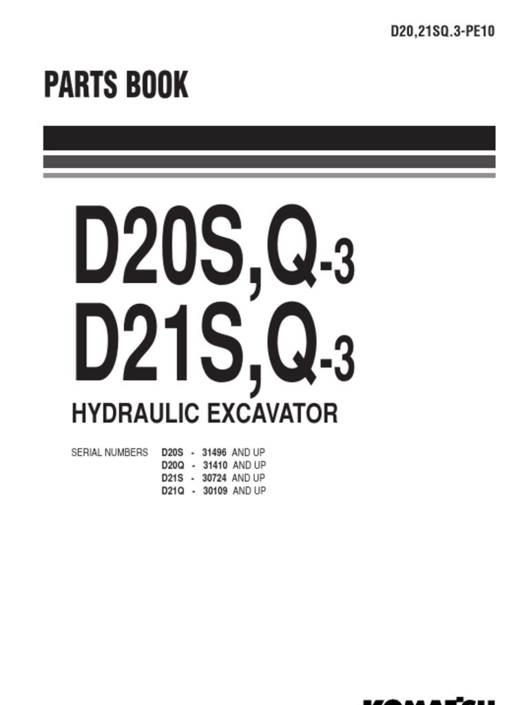 D20A-2+D20A-3 Shop Manual | PDF
