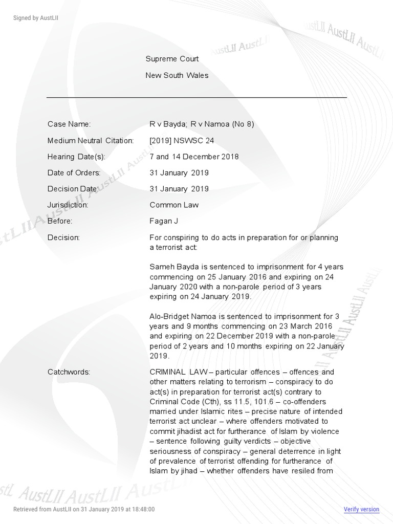 Sentencing in Terrorism Conspiracy Case | PDF | Jihad | Kafir