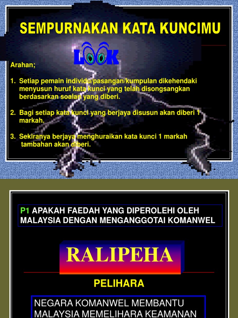 Kuiz Negara Komanwel | PDF