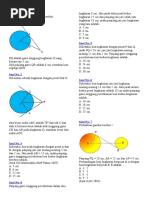 Soal Busur dan Juring Lingkaran Kelas 12 | PDF