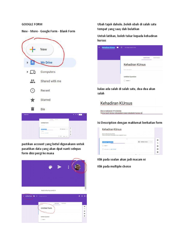 Google Form | PDF