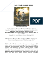 Resensi Novel Dilan 1990 | PDF
