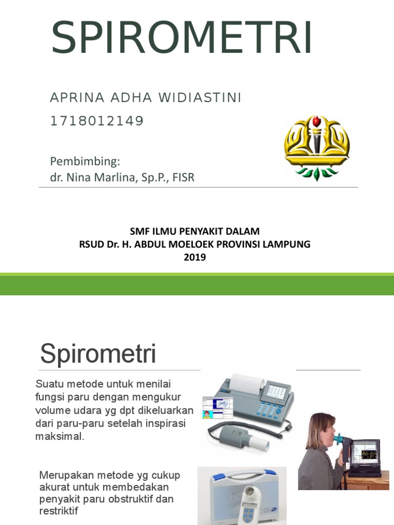 Spirometri Dops DR Nina | PDF