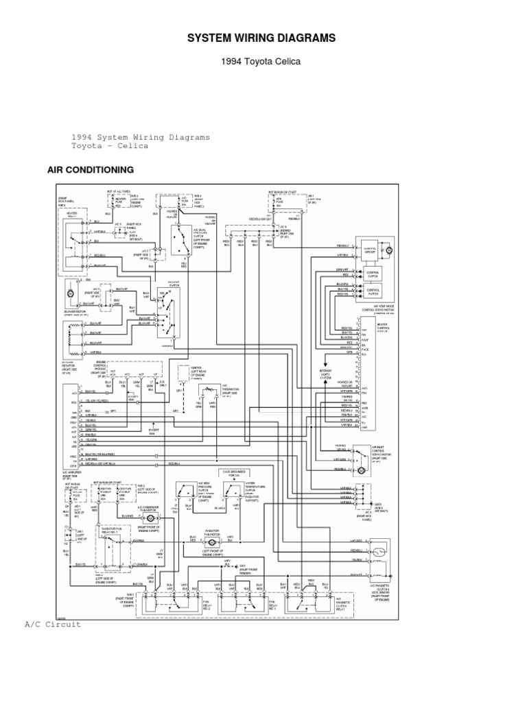 System Wiring Diagrams 3s | PDF