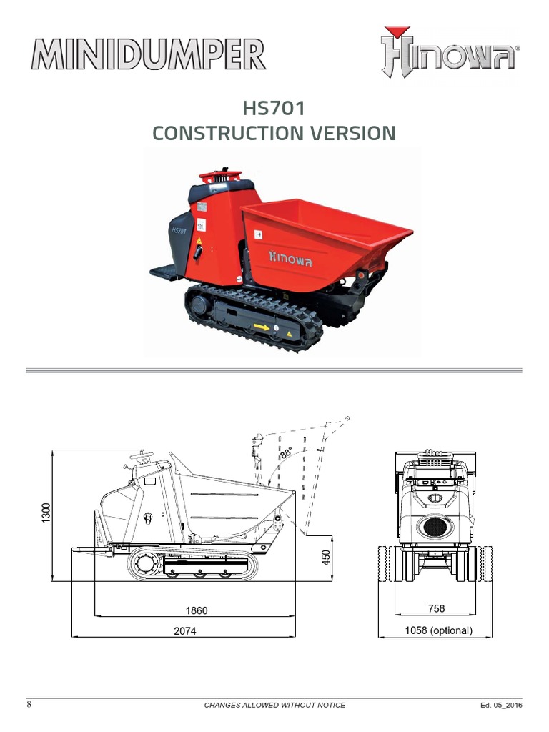 Mini Dumper | PDF | Engines | Diesel Engine