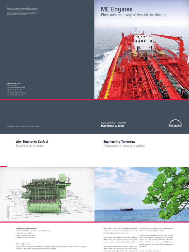 ME Engines: Electronic Headway of Two-Stroke Diesels | PDF | Engines ...
