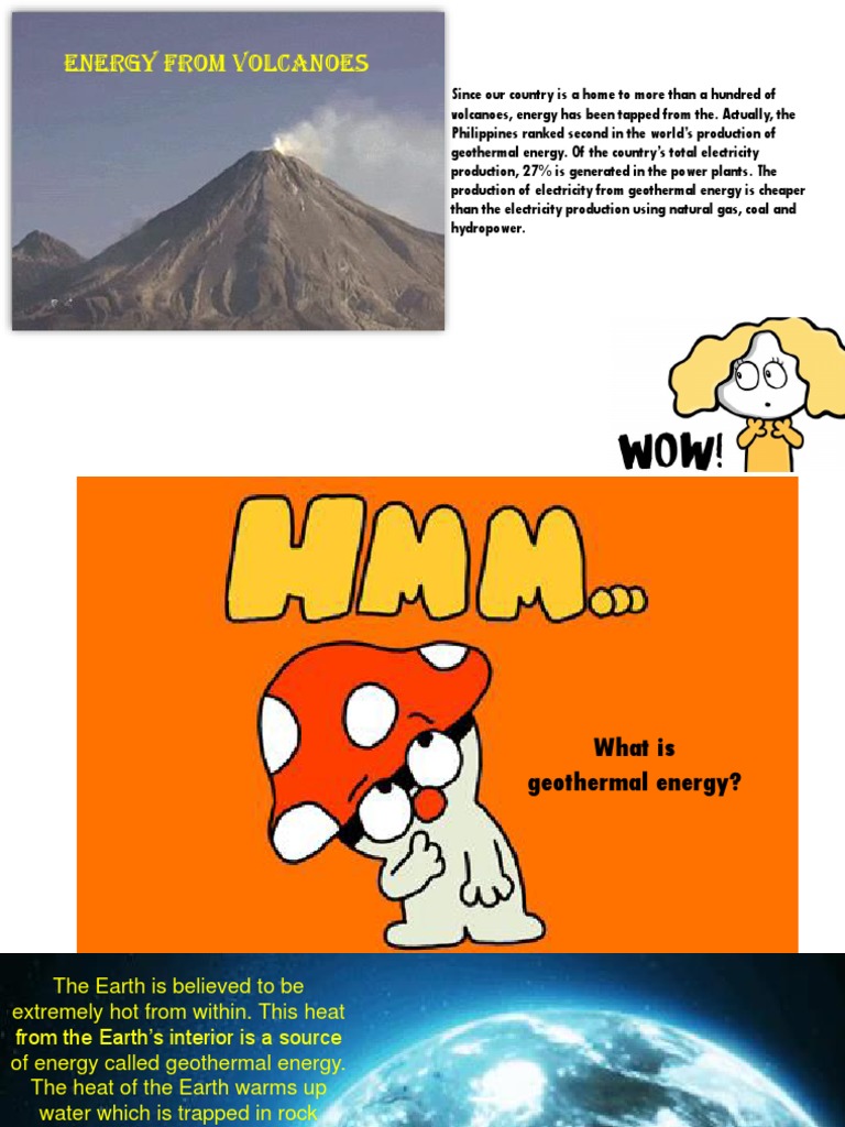 Energy From Volcanoes | PDF | Geothermal Energy | Power Station