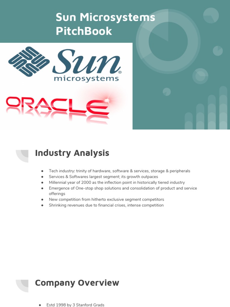Sun Microsystems Company Overview | PDF | Oracle Corporation | Computer ...