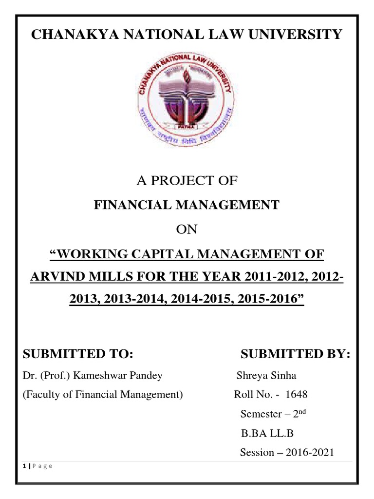 FM Project | PDF | Credit | Finance & Money Management